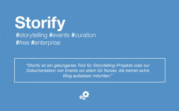 Tools: Storify hilft beim Geschichtenerzählen - FrischeFische